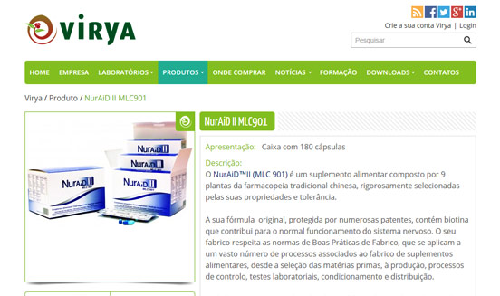 NurAid™ II - informação para profissionais de saúde